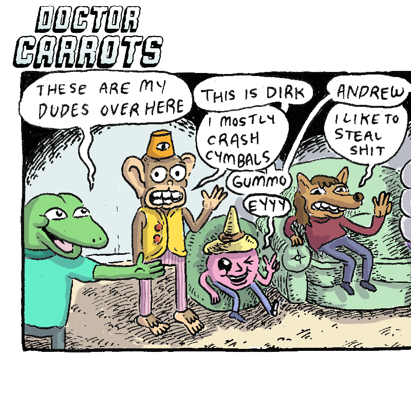 Doctor Carrots - "Vape Dungeon" - Gigglefest Comics
